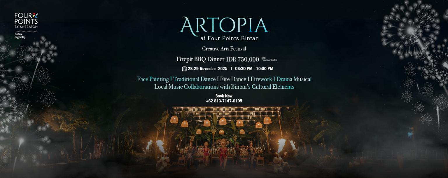 Artopia at Four Points Bintan | Creative Coastal Festival 2025 — Bintan Resorts